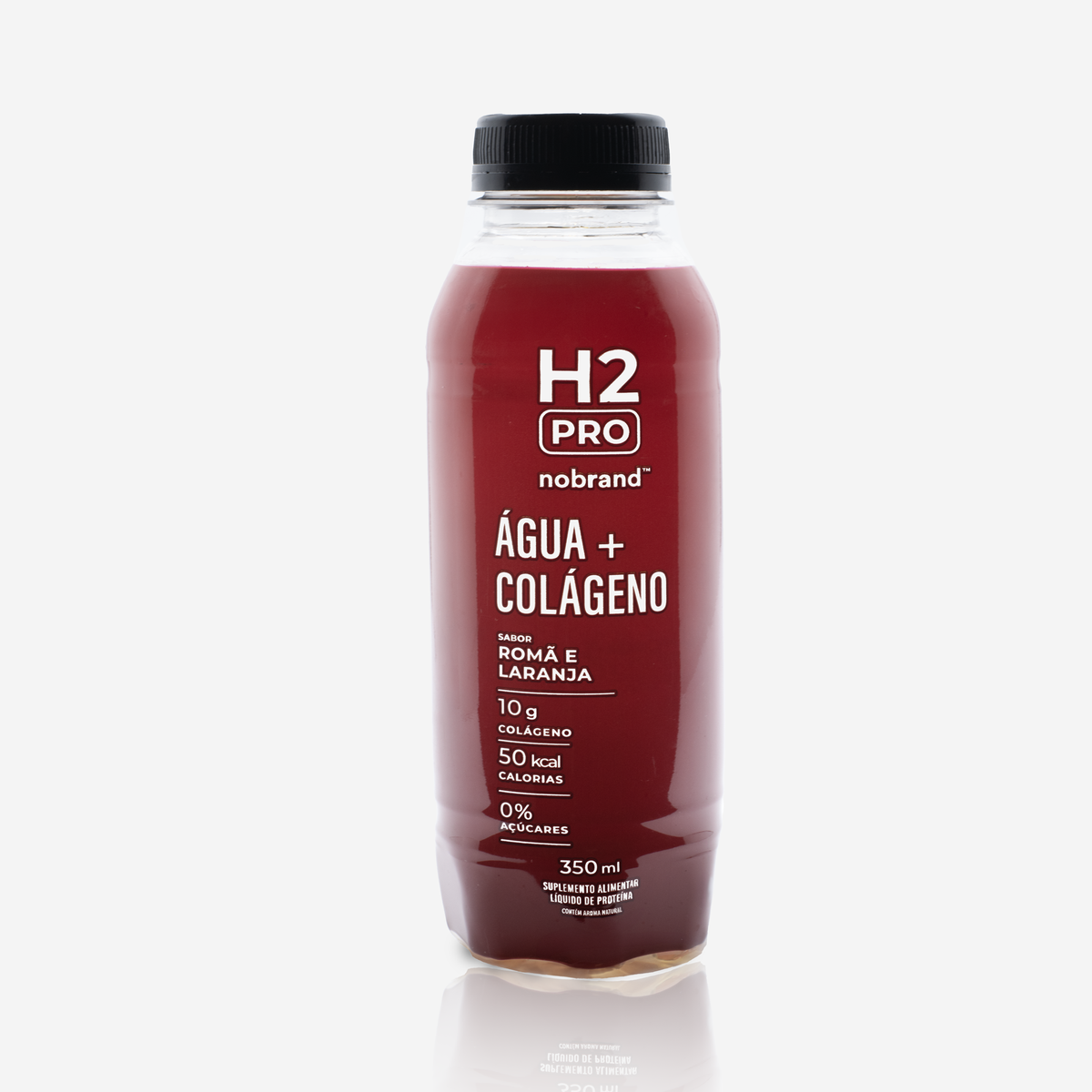 Kit 12 unidades H2PRO - Romã e Laranja 350ml – nobrand